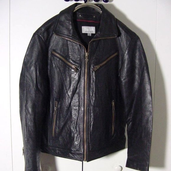 Wilsons Leather | Jackets & Coats | Vtg Wilsons M Julian Born To Rock ...